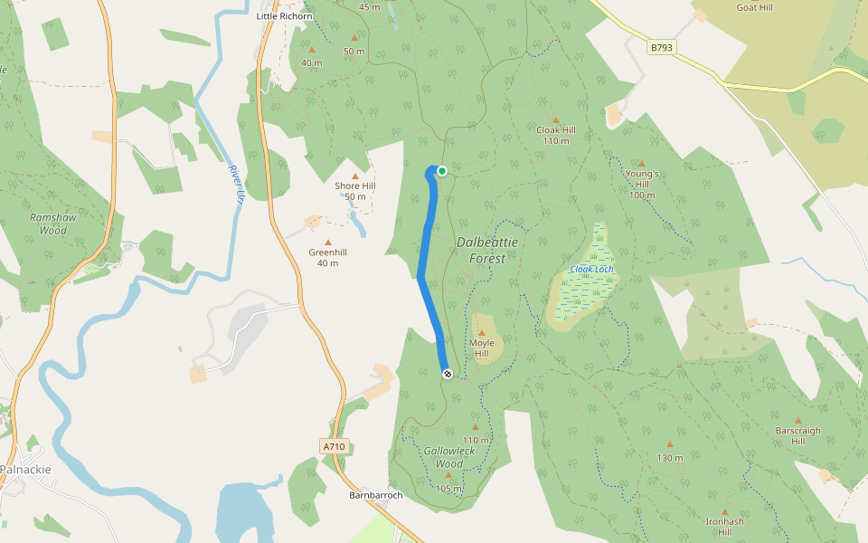 The Big Easy Hiking Trail - Barnbarroch, Scotland | Pacer