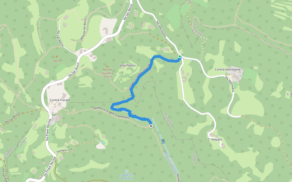 Path no. 5 of Vaiarole Hiking Trail - Arcugnano, Veneto | Pacer