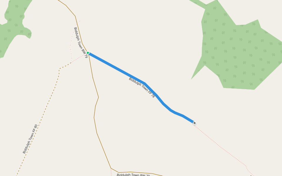 Biddulph Town FP 78 | Walking Map