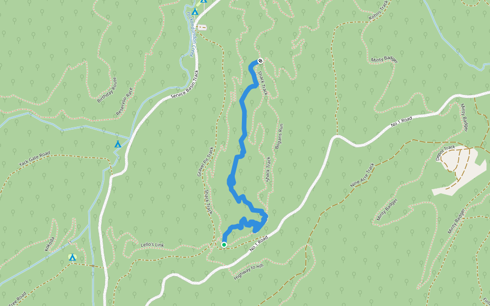 Carcass Canyon in Victoria | Walking Map