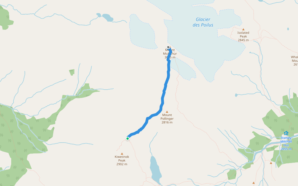 Pollinger-McArthur Route Hiking Trail - Field, British Columbia | Pacer