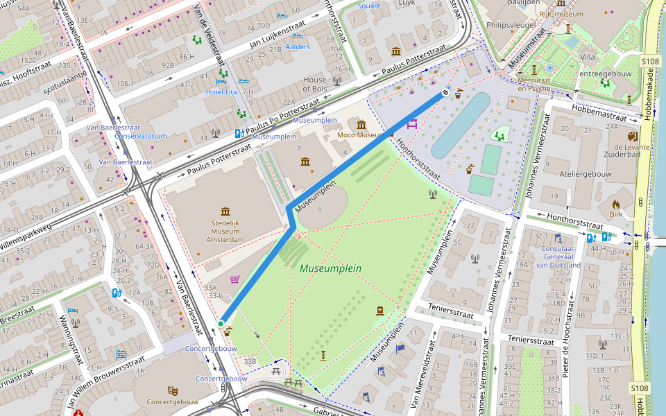 Museumpromenade Walking And Running Trail - Amsterdam, Noord-Holland ...