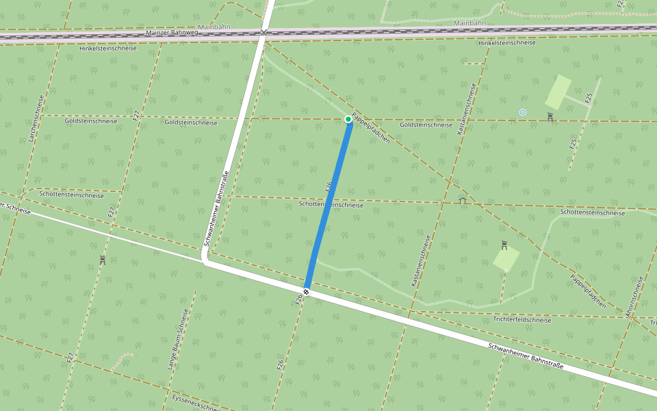 F26 Walking And Running Trail - Frankfurt am Main, Hessen | Pacer