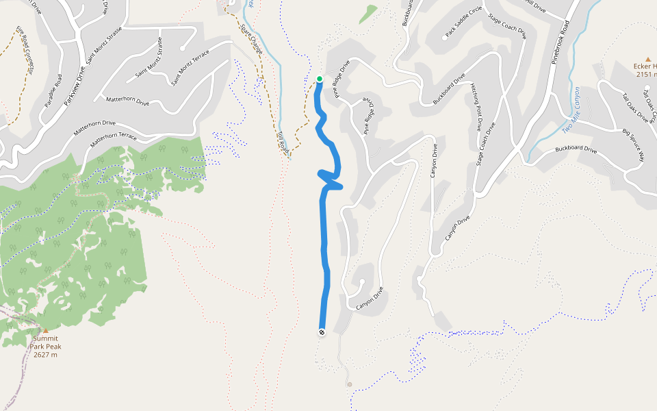 West Perimeter Trail in Utah | Walking Map