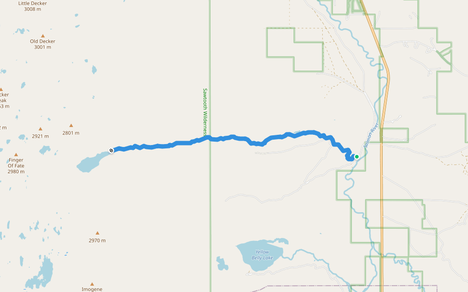 Hell Roaring Trail Hiking - Lowman, Idaho | Pacer
