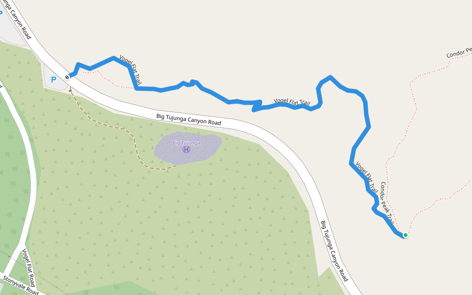 Vogel Flat Trail in California | Walking Map