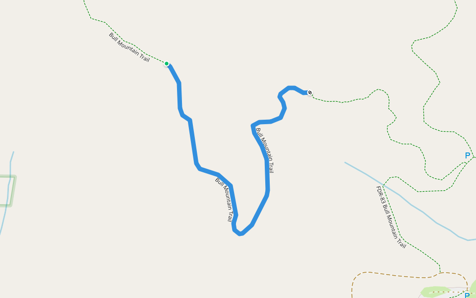 Bull Mountain Spur Walking And Running Trail - Dahlonega, Georgia | Pacer