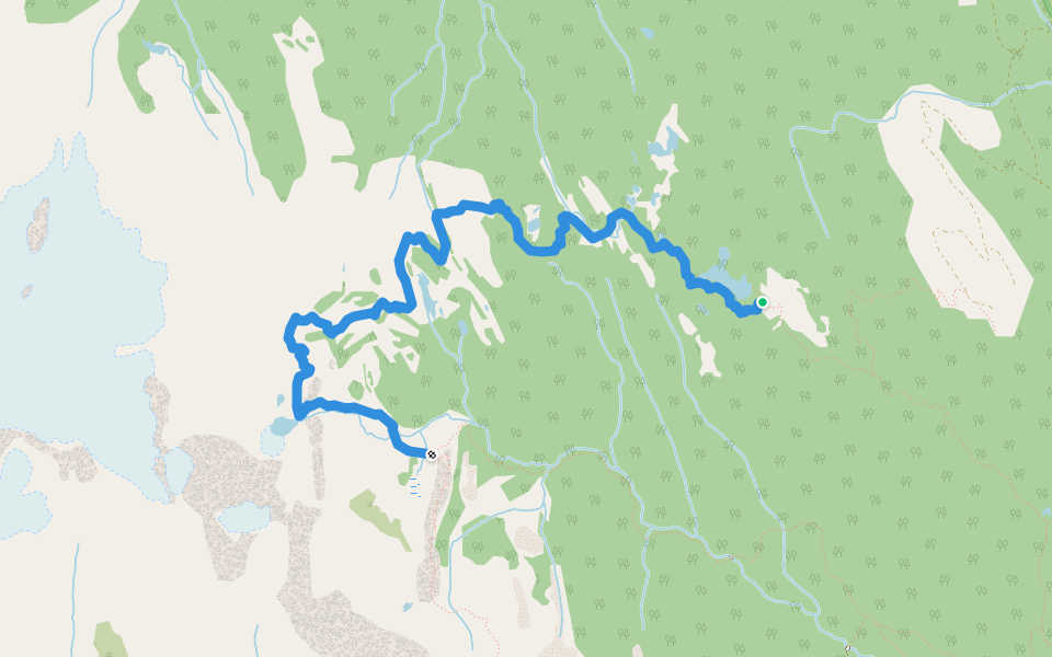 Skywalk North in British Columbia | Walking Map