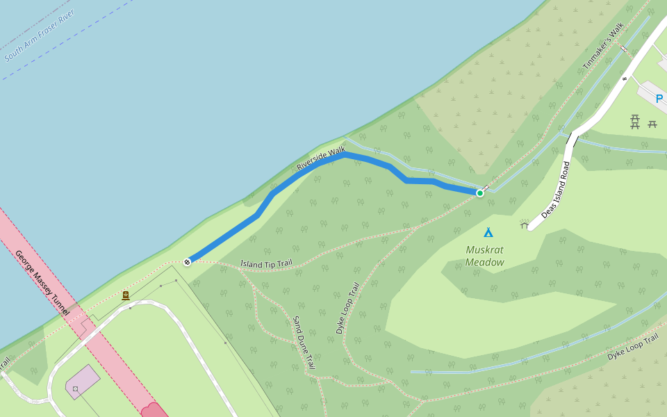 Riverside Walk Trail - Delta, British Columbia | Pacer