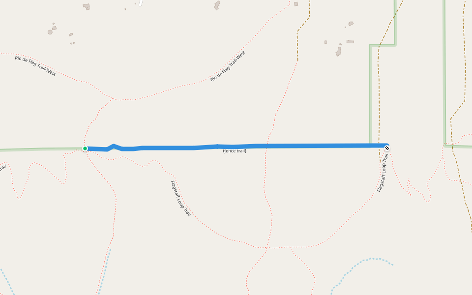 {fence trail} in Arizona | Walking Map