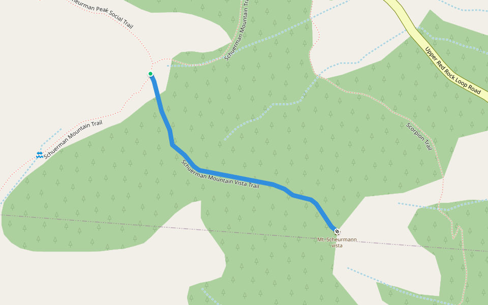 Schuerman Mountain Vista Trail in Arizona | Walking Map