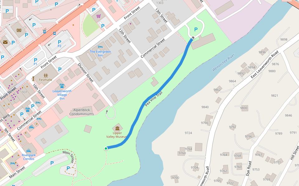 Pea Vine Trail in Washington | Walking Map