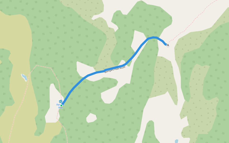 Waingaro Peak Route | Walking Map