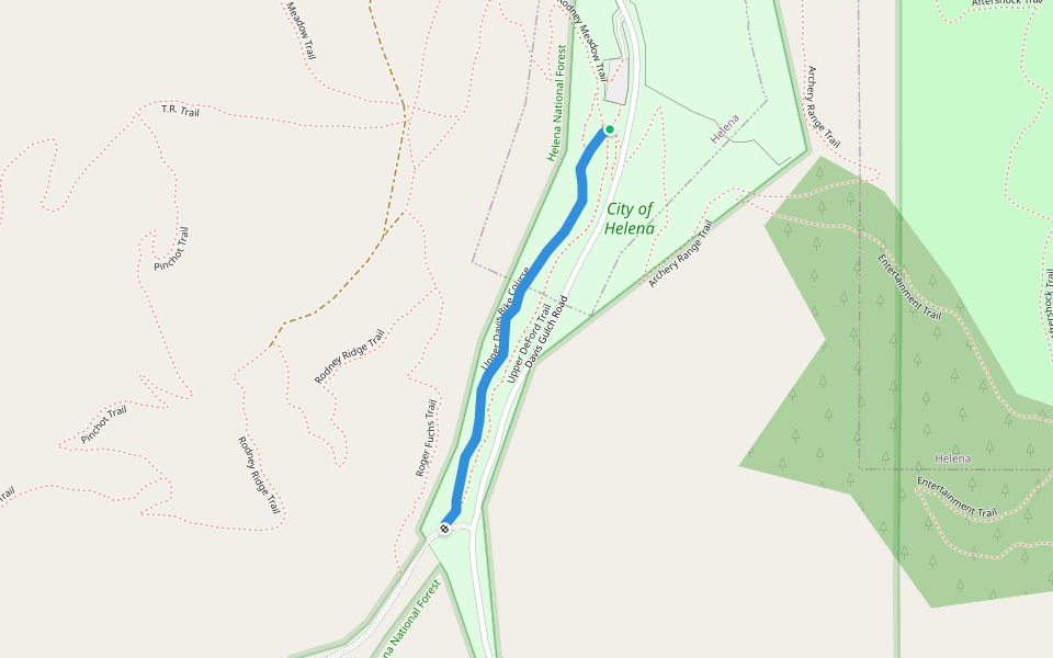 Upper Davis Bike Course Trail - Helena, Montana | Pacer