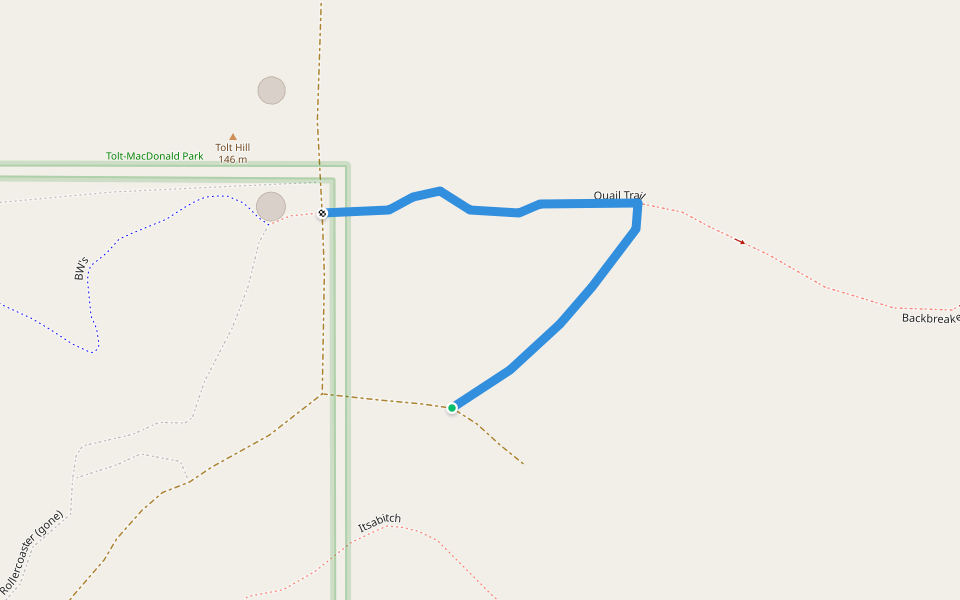 Quail Trail in Washington | Walking Map