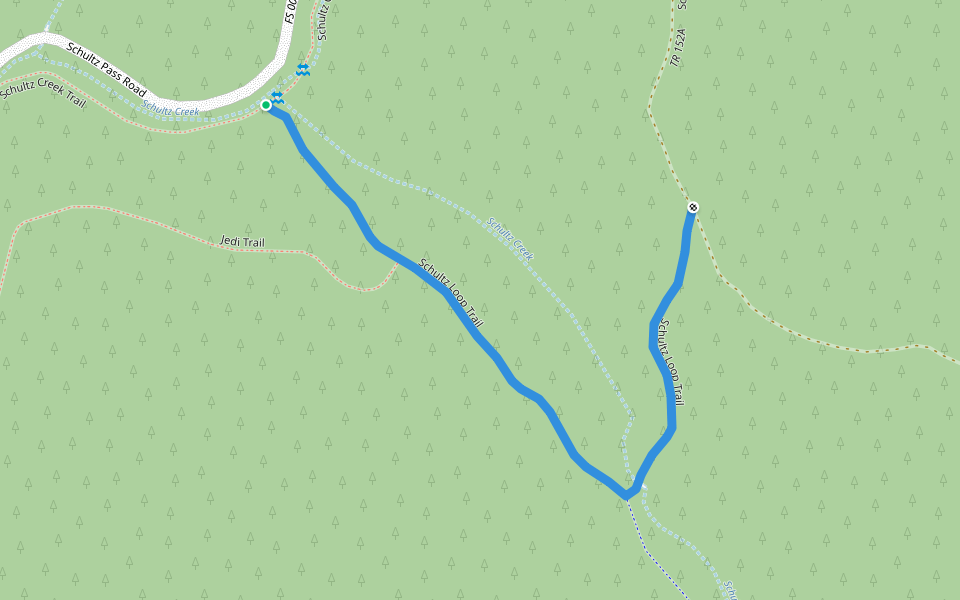 Schultz Loop Trail in Arizona | Walking Map