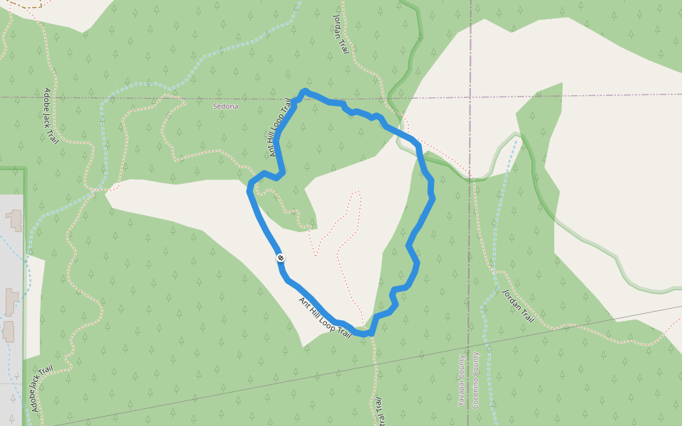 Ant Hill Loop Trail in Arizona | Walking Map