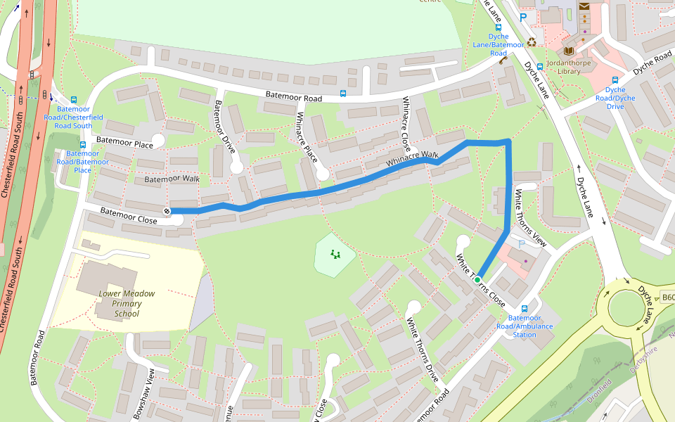 Whinacre Walk Trail - Sheffield, England | Pacer