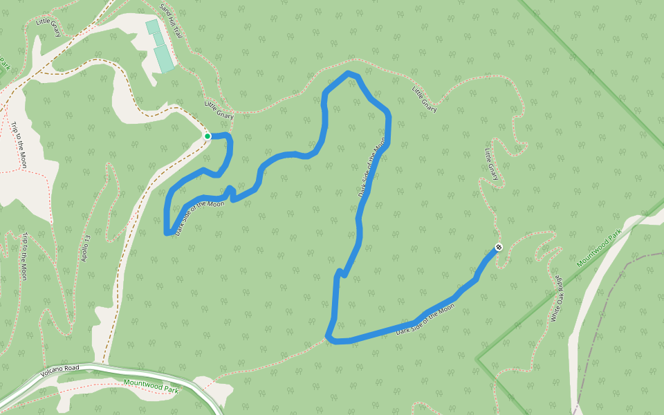 Dark Side of the Moon Hiking Trail - Walker, West Virginia | Pacer