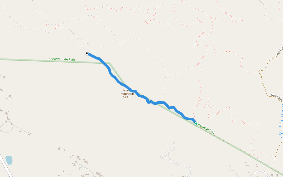 Bennett Peak Trail in California | Walking Map