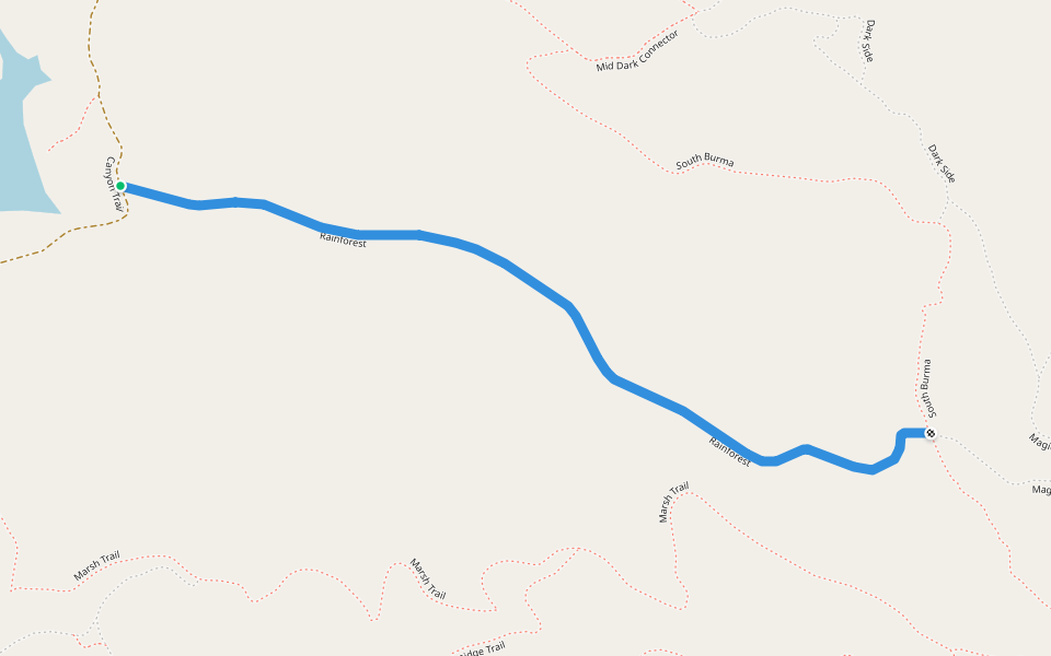 Rainforest in California | Walking Map