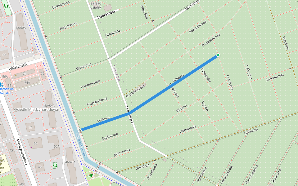 Willowa in Województwo mazowieckie | Walking Map