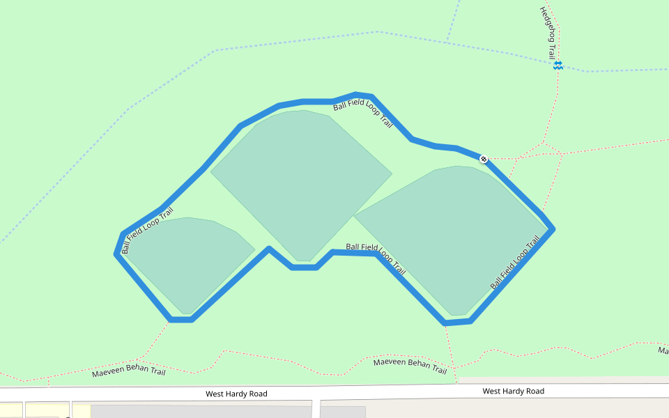 Ball Field Loop Trail Walking and Running - Tucson, Arizona | Pacer