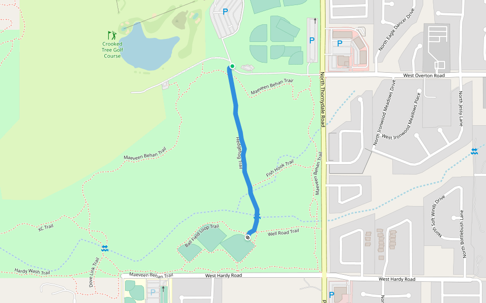 Hedgehog Trail in Arizona | Walking Map