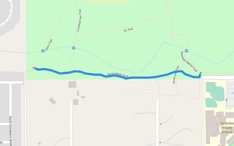 Hardy Wash Trail Walking and Running - Tucson, Arizona | Pacer