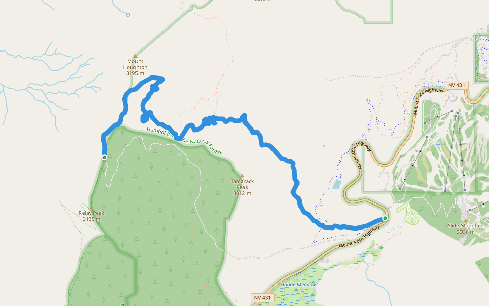 Tahoe Rim Trail (RelayPeak) Hiking - Reno, Nevada | Pacer