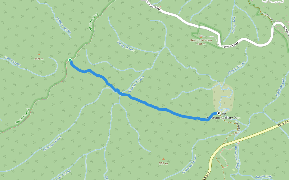 Ian Wells Track in Auckland | Walking Map