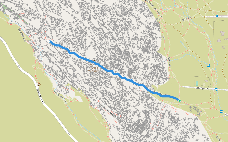 Guardian Angel in Nevada | Walking Map