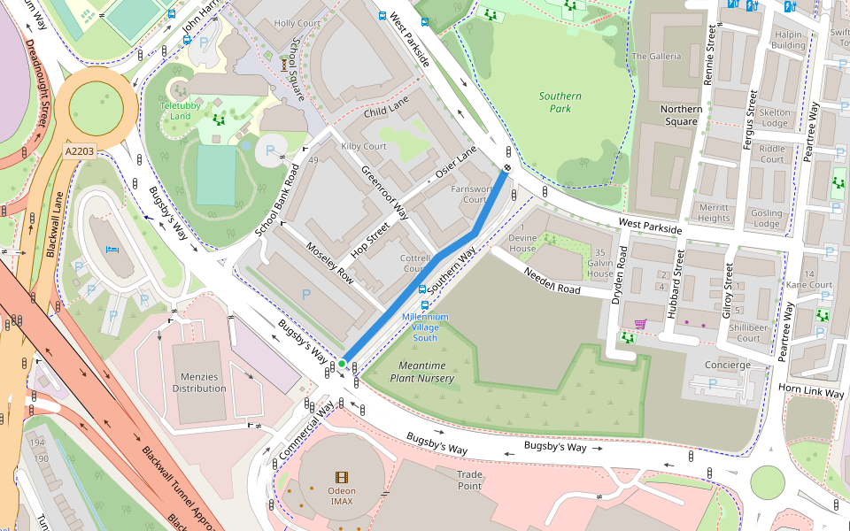 Southern Way Walking And Running Trail - London, England | Pacer