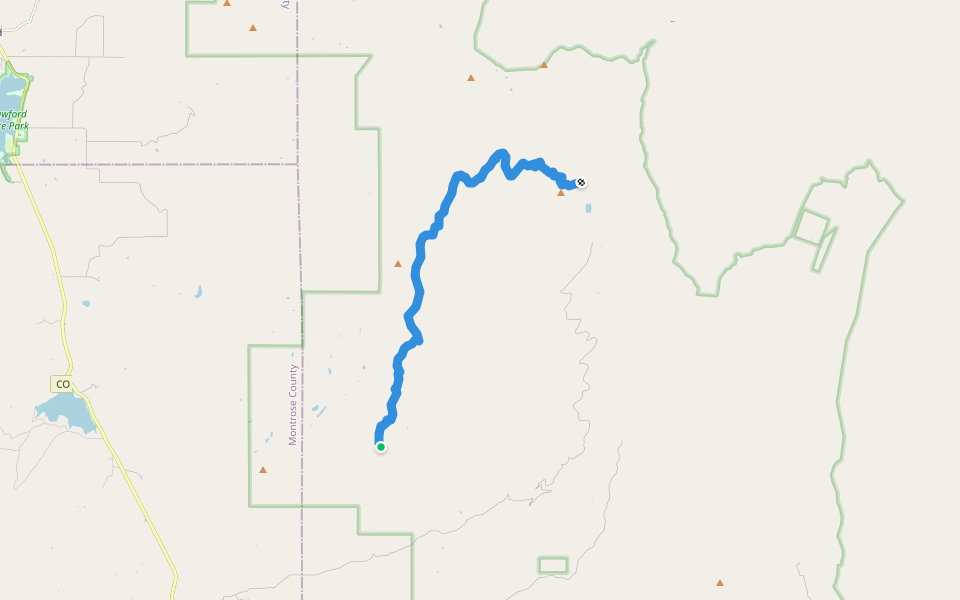 Mendicant Ridge Trail 884 Hiking - Maher, Colorado | Pacer
