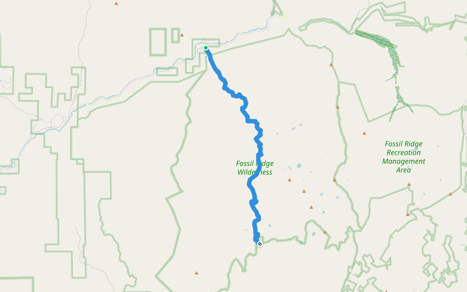 Summerville Trail 430 in Colorado | Walking Map