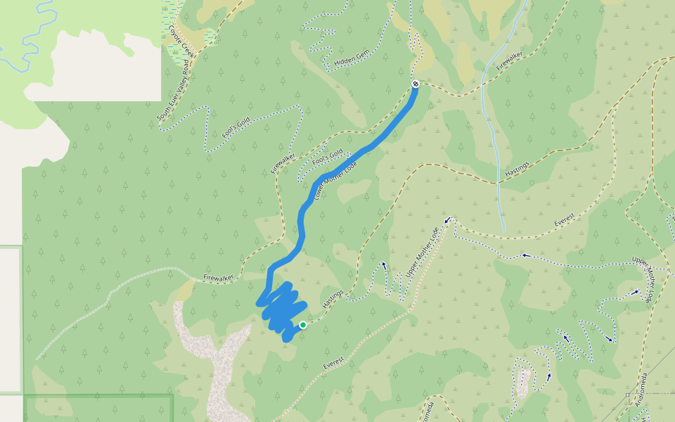 Lower Mother Lode in California | Walking Map