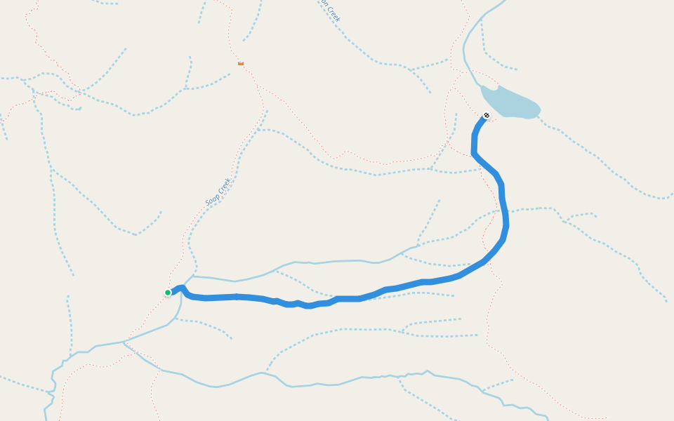 Sheep Lake Trail 551 in Colorado | Walking Map