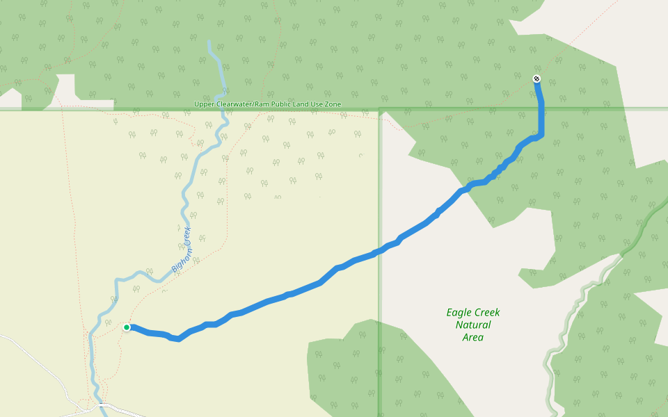 Poplar Peak Route Hiking Trail - Alberta | Pacer