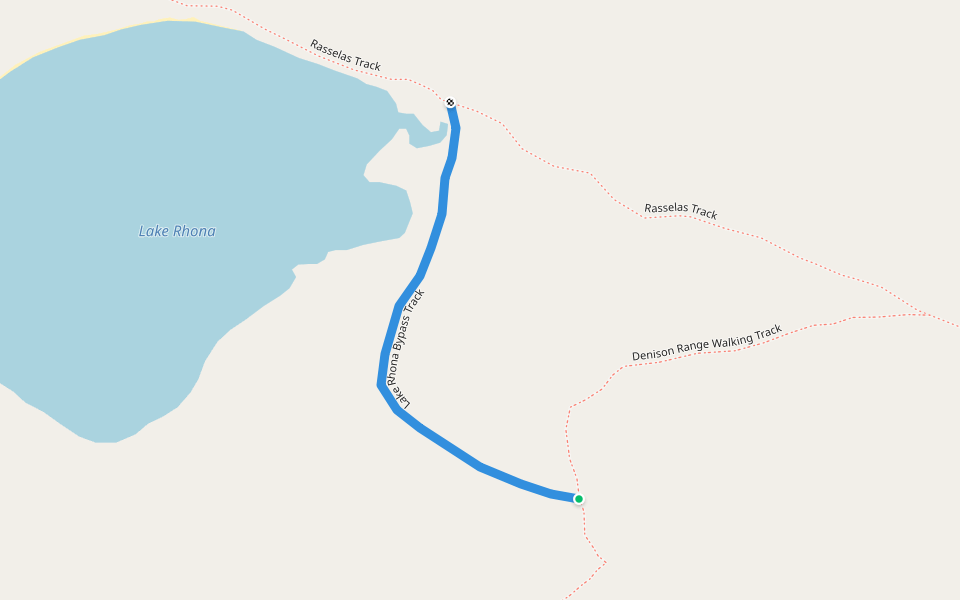 Lake Rhona Bypass Track in Tasmania | Walking Map