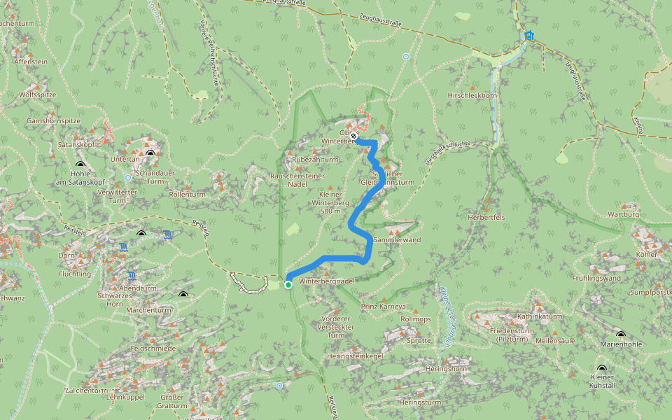 Lower tourist trail Hiking - Bad Schandau, Sachsen | Pacer
