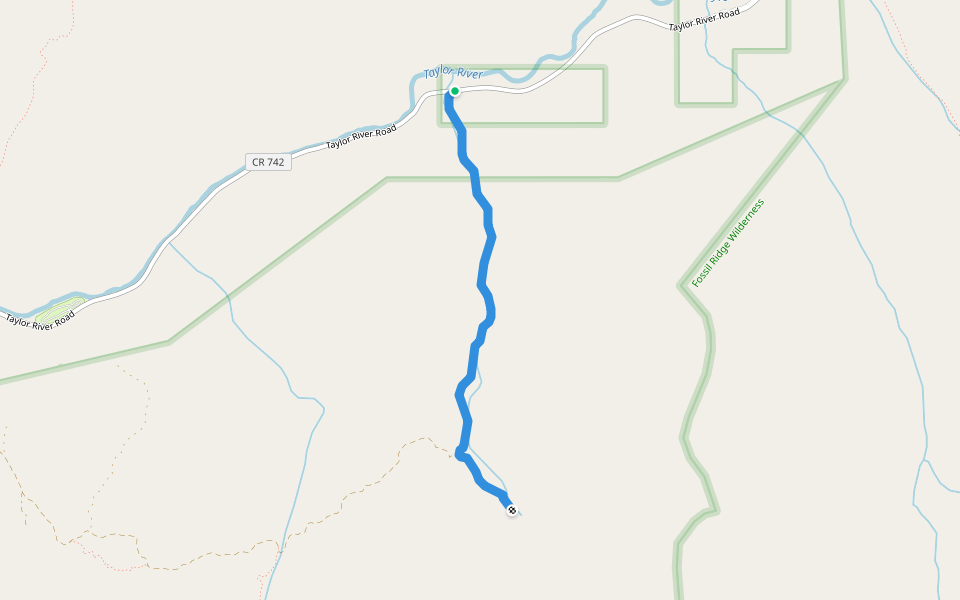 Five Mile Creek Trail 433 in Colorado | Walking Map