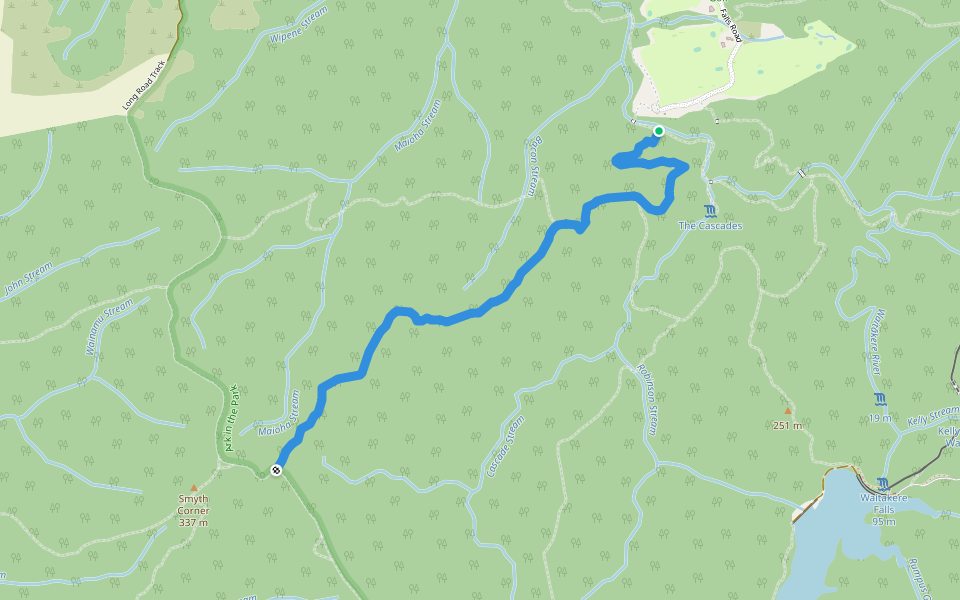 Upper Kauri Track in Auckland | Walking Map