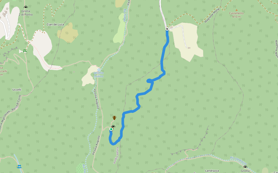 Polveriera descent - Cave Val Ponci Hiking Trail - Liguria | Pacer