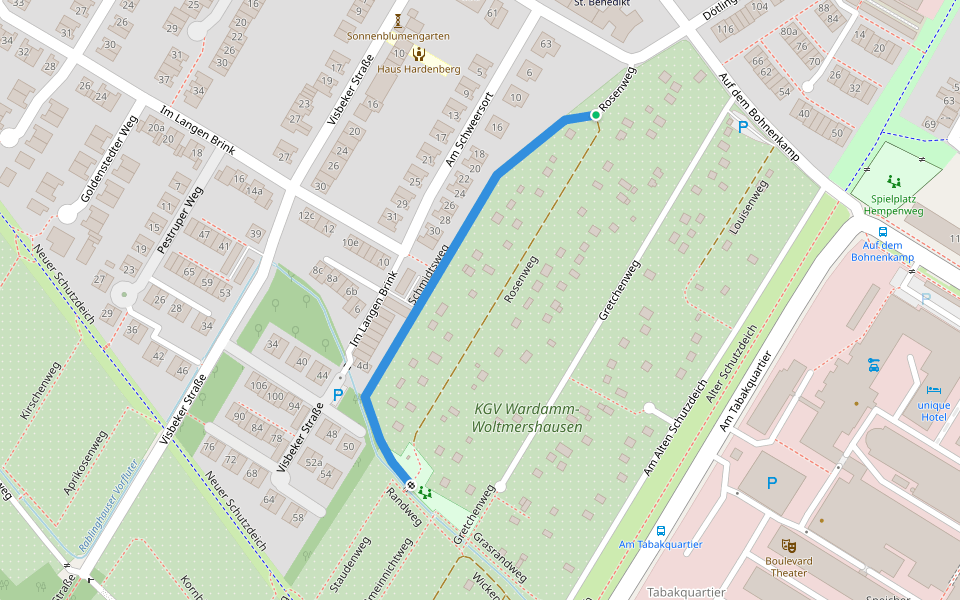 Schmidtsweg Walking And Running Trail - Bremen | Pacer