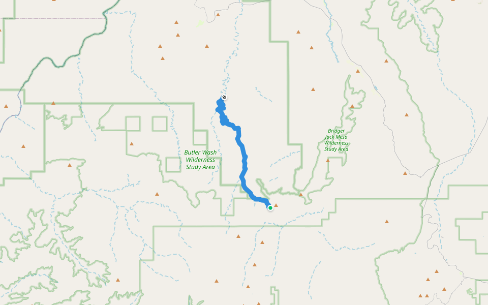 Salt Creek Canyon Trail Hiking - Monticello, Utah | Pacer