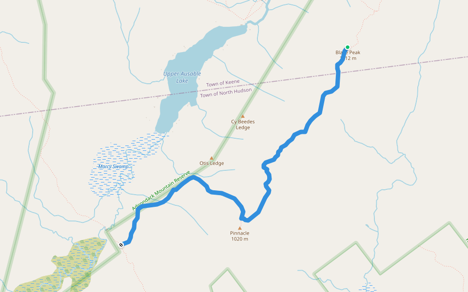 Pinnacle Ridge Trail Walking and Running - North Hudson, New York | Pacer