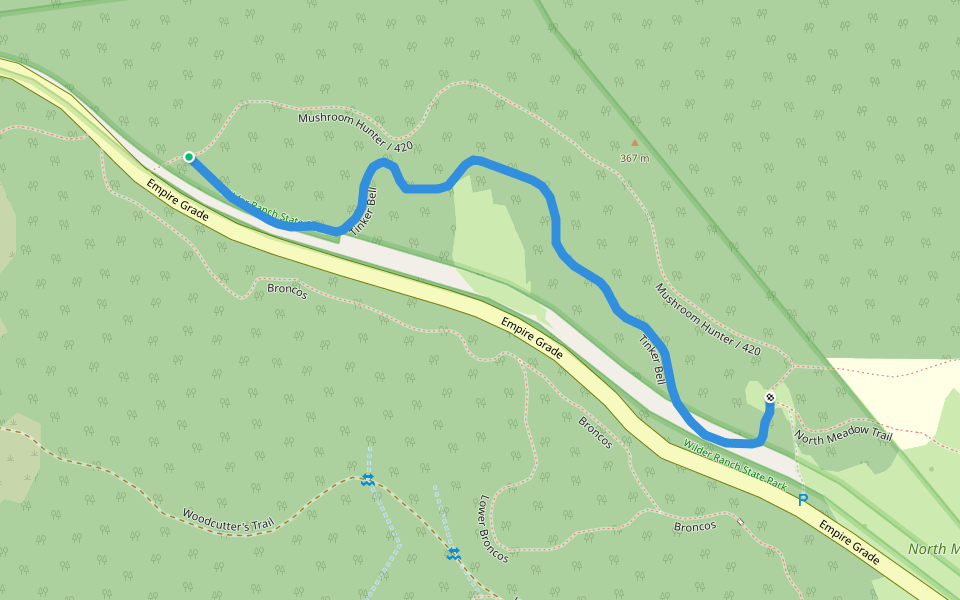 Tinker Bell Hiking Trail - Santa Cruz, California | Pacer