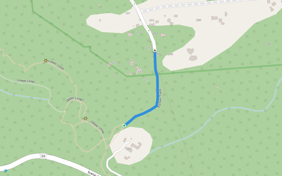 Parker Track in Auckland | Walking Map