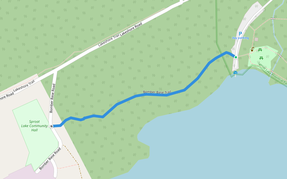 Bomber Base Trail Hiking - Port Alberni, British Columbia | Pacer