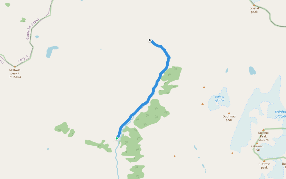 Handil sar from aru | Walking Map